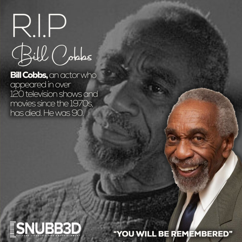 Celebrating the Life and Legacy of Bill Cobbs: A Tribute to a ...